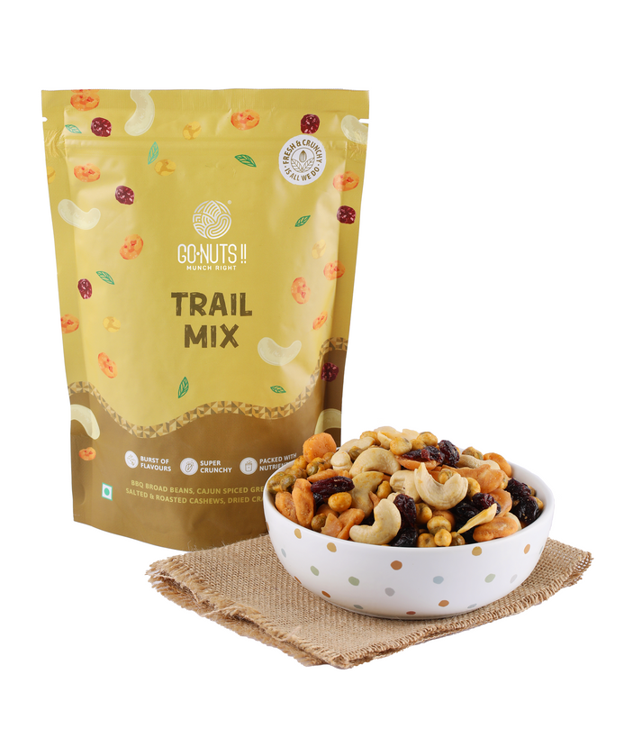 Gonuts Trail Mix | Best Dry Fruits, Dried Cranberries, Salted & Roasted ...
